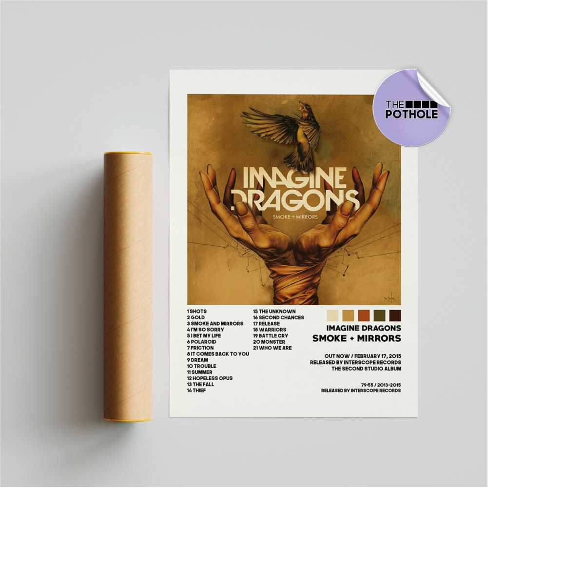 imagine dragons Posters, Smoke mirrors Poster, imagine | Inspire Uplift