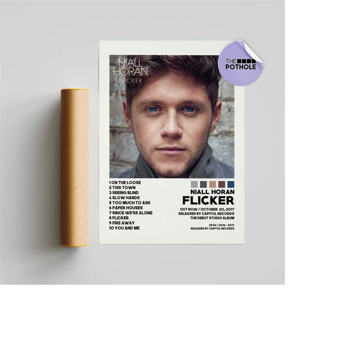 Niall Horan Posters / Flicker Poster, Album Cover | Inspire Uplift