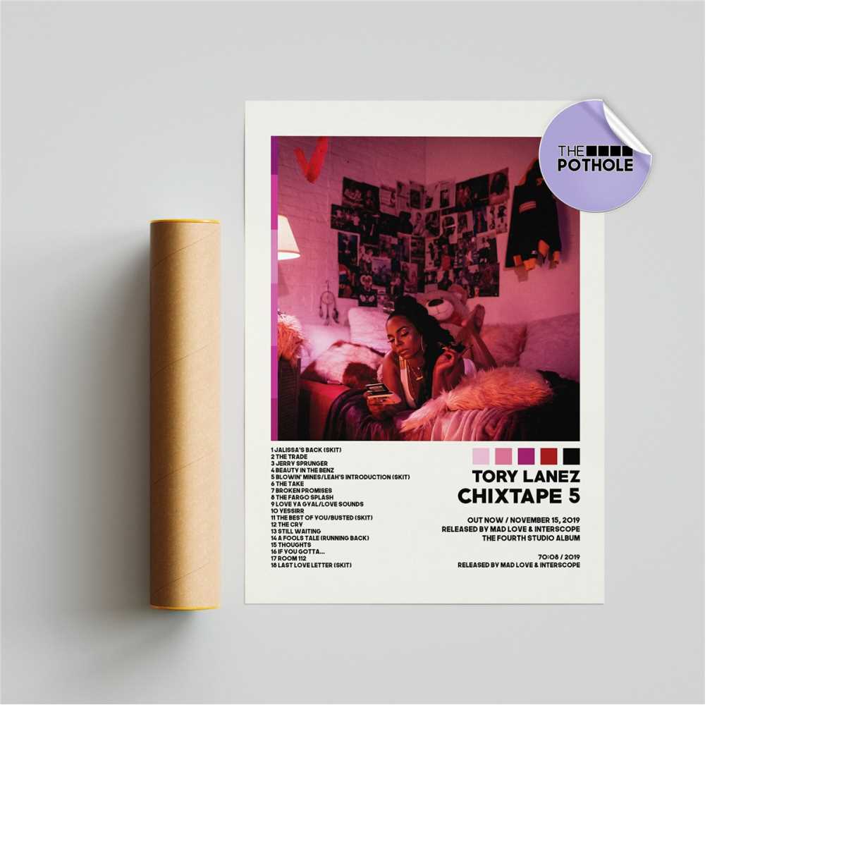 Tory Lanez Posters / Chixtape 5 Poster, Tracklist - Inspire Uplift