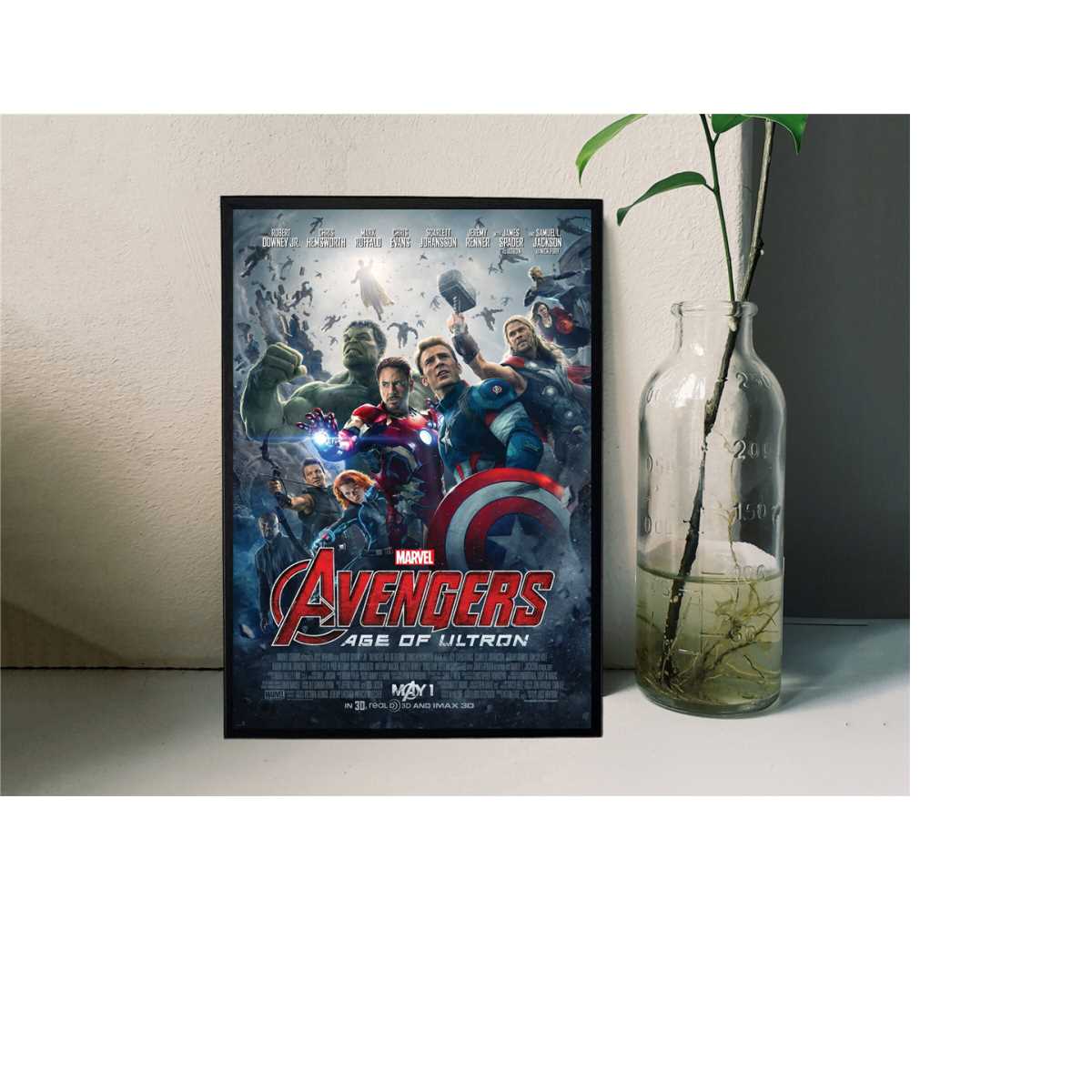 The Avengers 2 Age of Ultron Movie Poster | Inspire Uplift