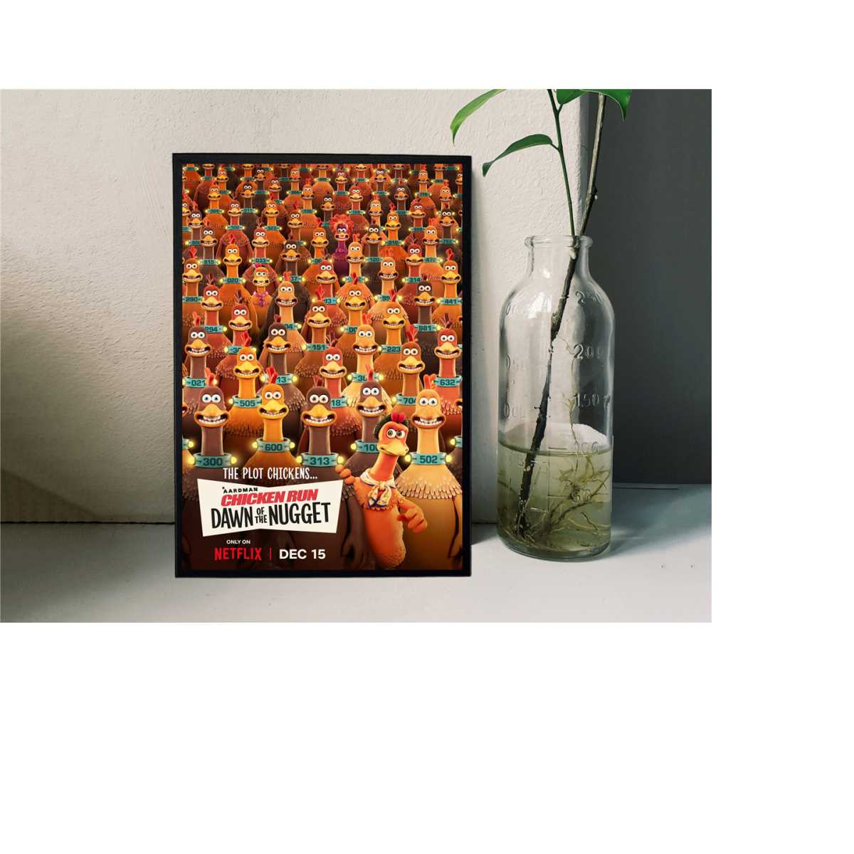 Chicken Run Dawn of the Nugget Movie Poster | Inspire Uplift