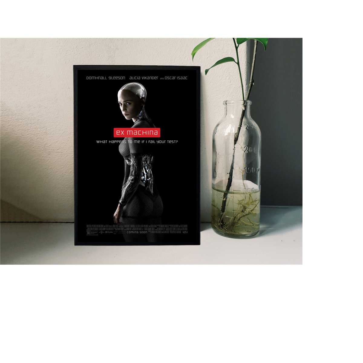Ex Machina Movie Poster Film/Room Decor Wall Art/Poster | Inspire Uplift