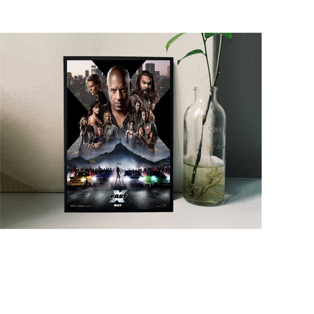 Fast X Movie Poster Film/Room Decor Wall Art/Poster - Inspire Uplift