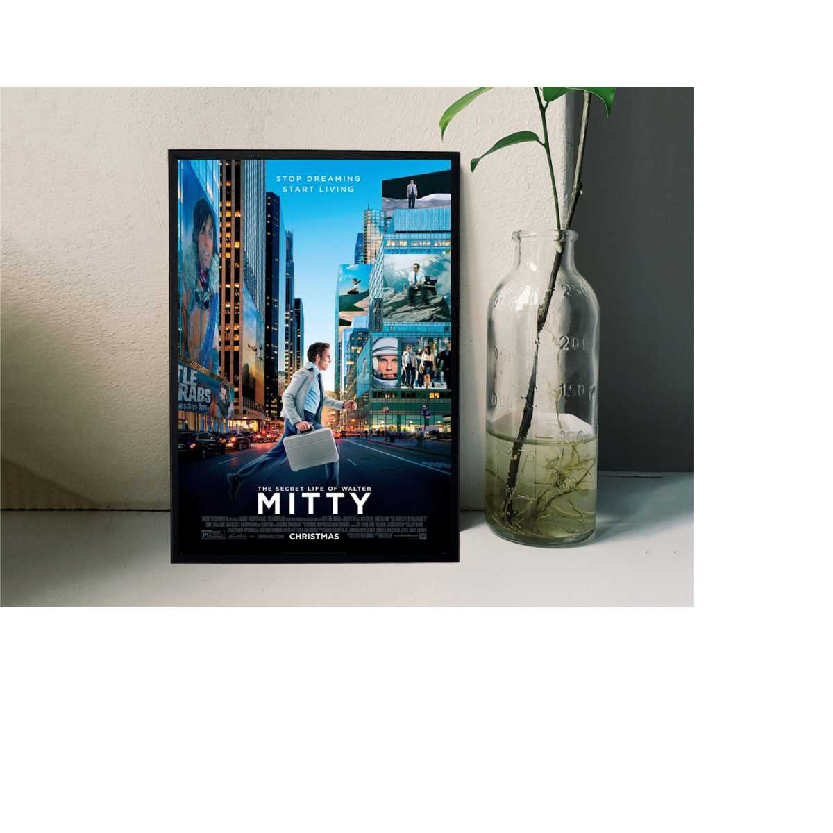 The Secret Life of Walter Mitty Movie Poster - Inspire Uplift