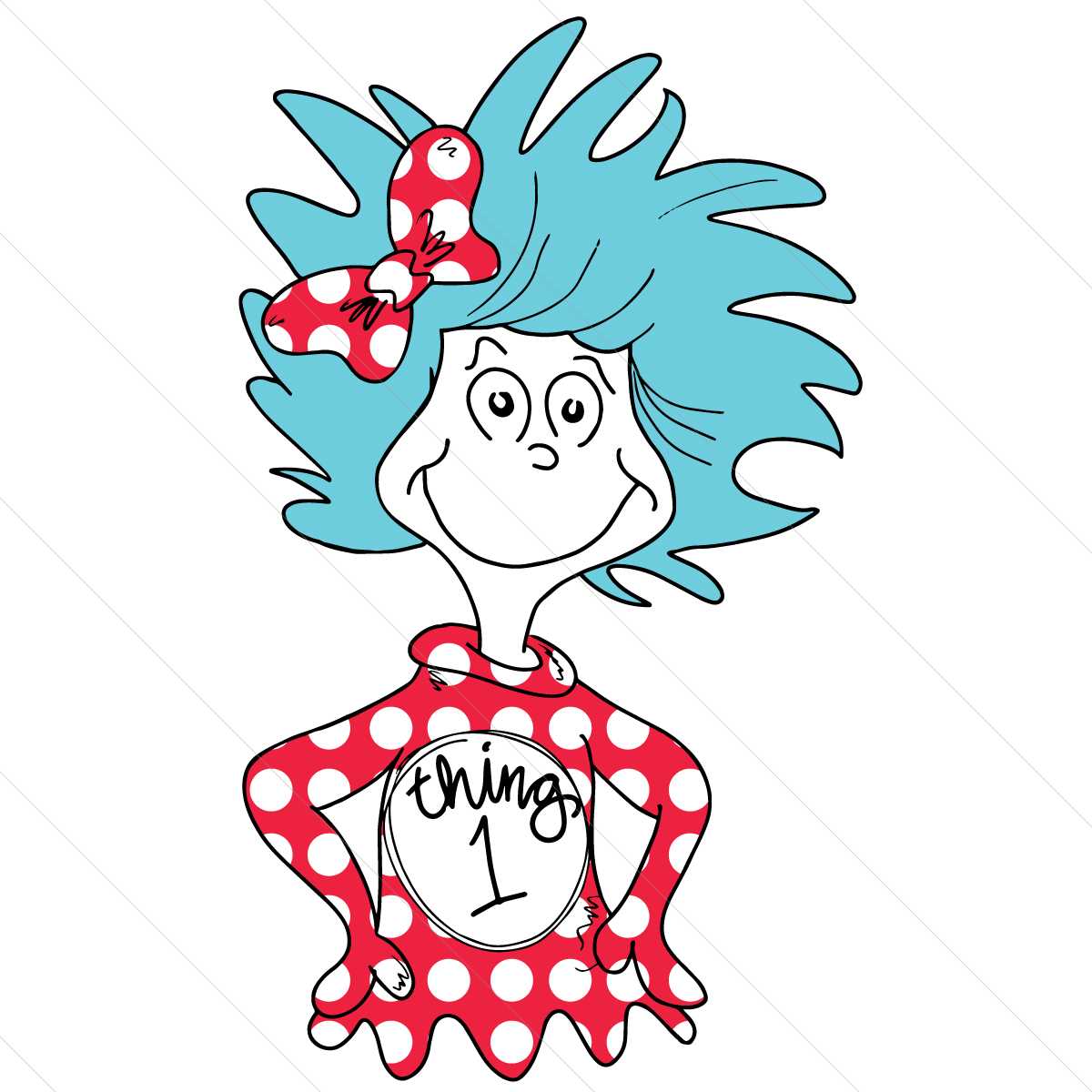 Cute Thing Dr Seuss Day SVG Files for Cricut | Inspire Uplift