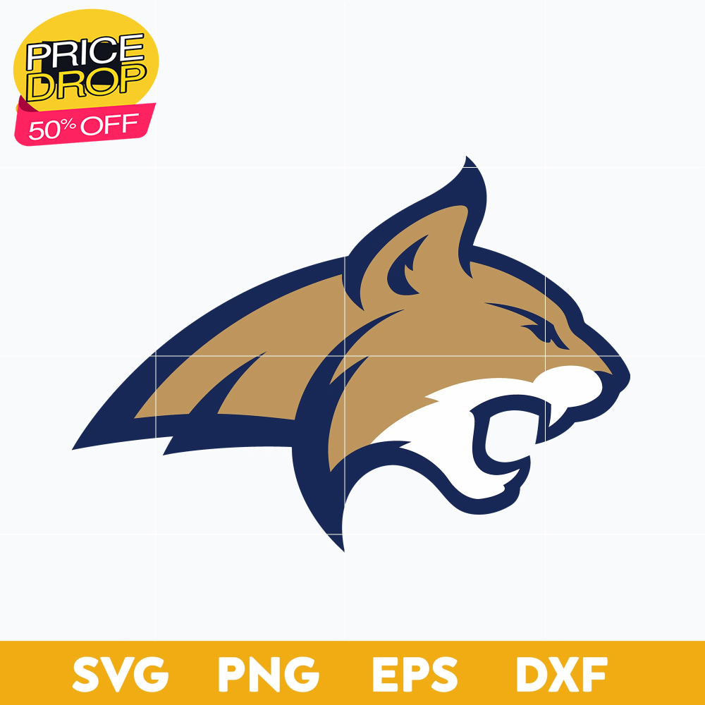 Montana State Bobcats Svg, Logo Ncaa Sport Svg, Ncaa Svg, Pn - Inspire ...