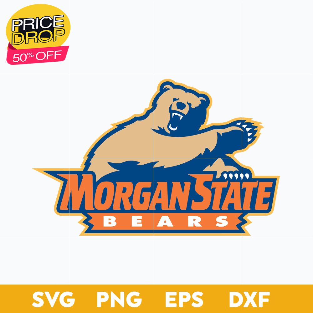 Morgan State Bears Svg, Logo Ncaa Sport Svg, Ncaa Svg, Png, | Inspire ...