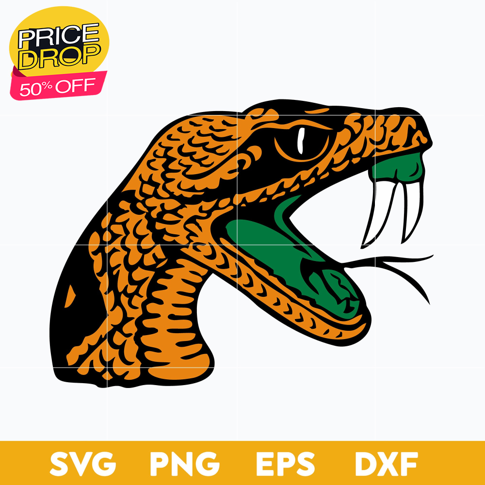 Florida A And M Rattlers Svg, Logo Ncaa Sport Svg, Ncaa Svg, | Inspire ...