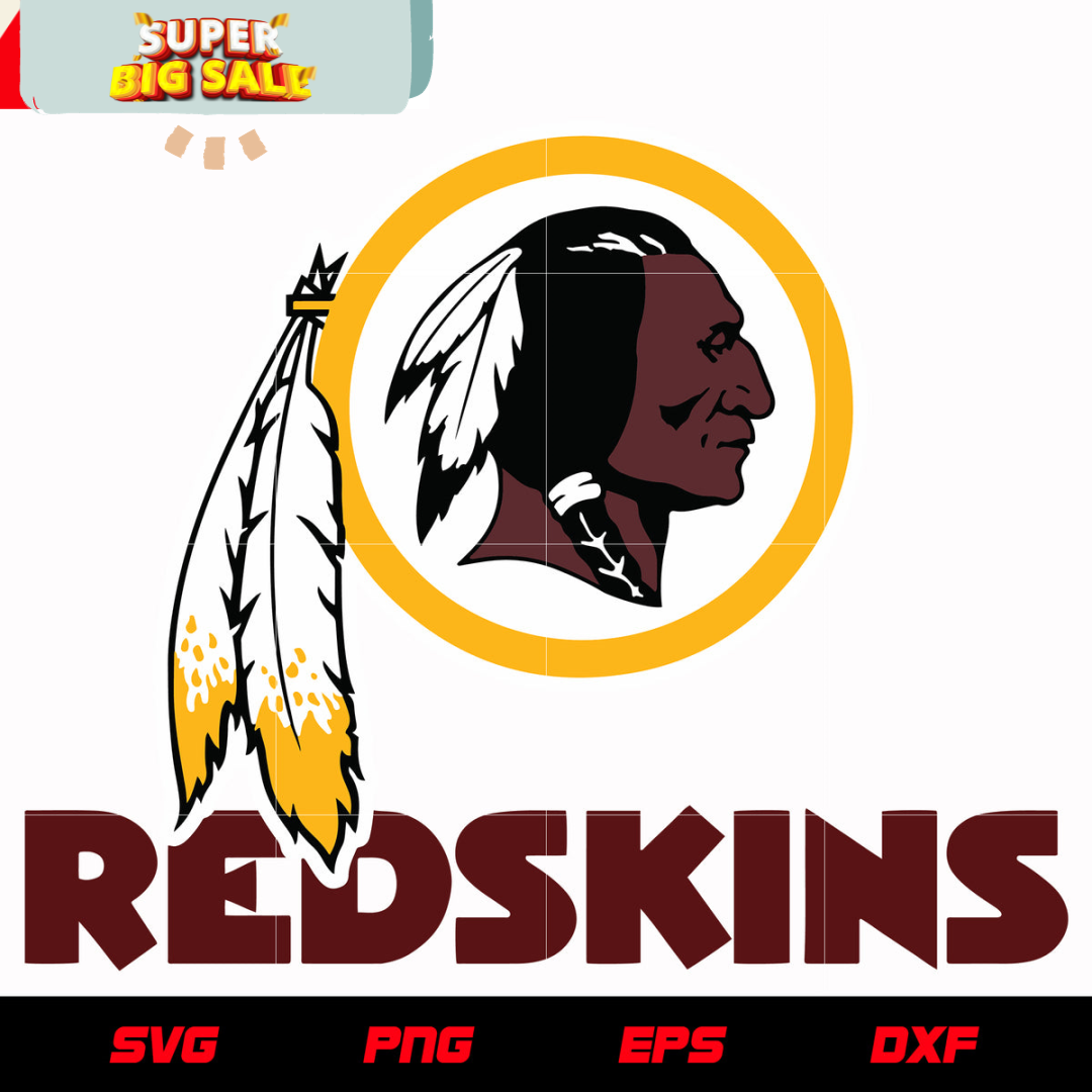 Washington Redskins Logo svg, nfl svg, eps, dxf, png, digita | Inspire ...