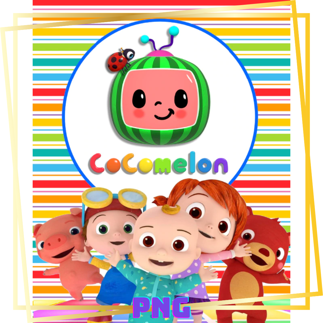 Background Cocomelon Png, Cocomelon, Cocomelon Birthday Png, | Inspire ...