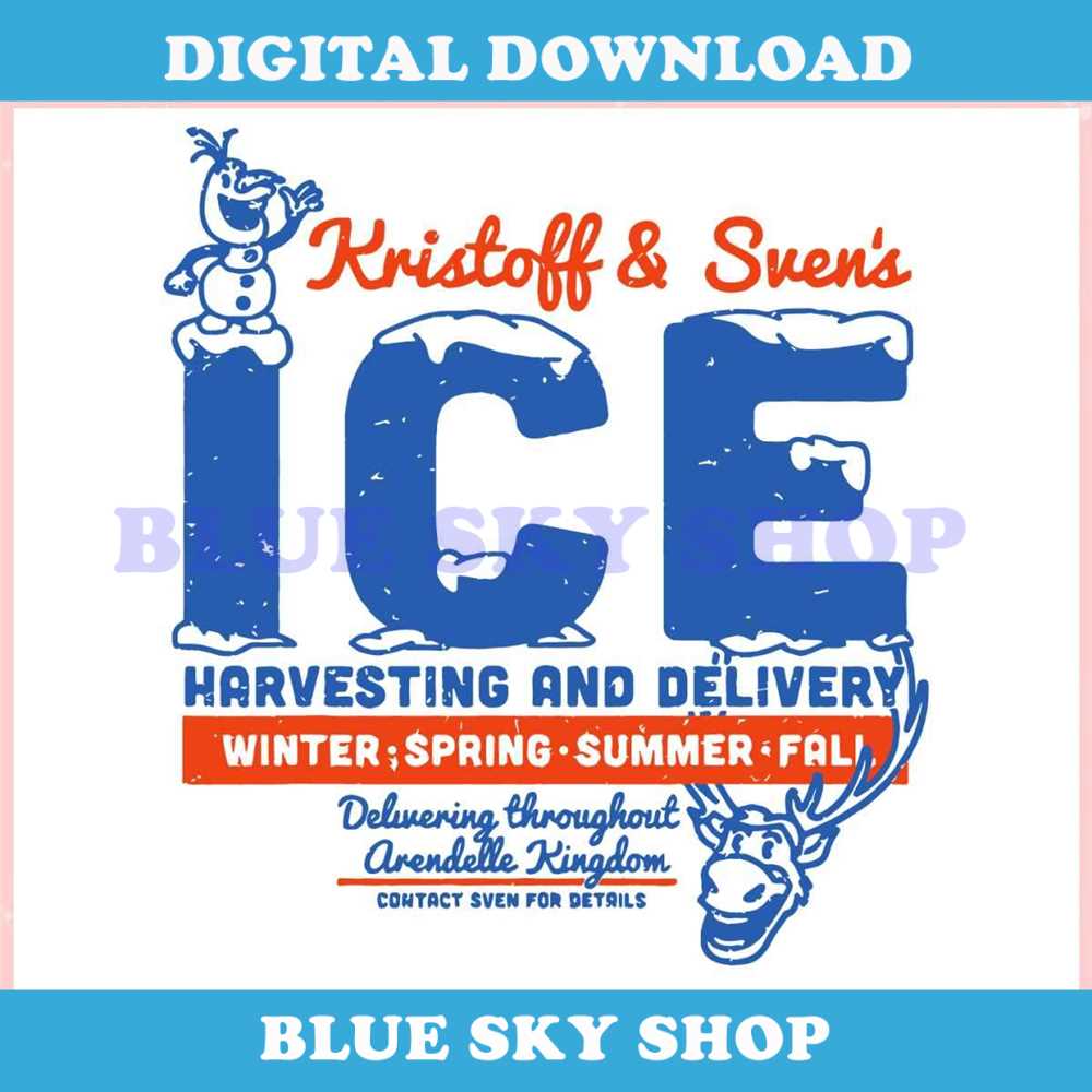 Frozen Kristoff And Svens Ice Harvesting And Delivery ,Trend | Inspire ...