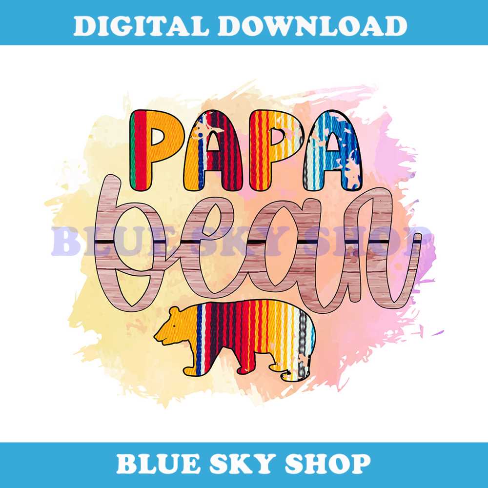 Papa Bear Watercolor Png Happy Fathers Day | Inspire Uplift