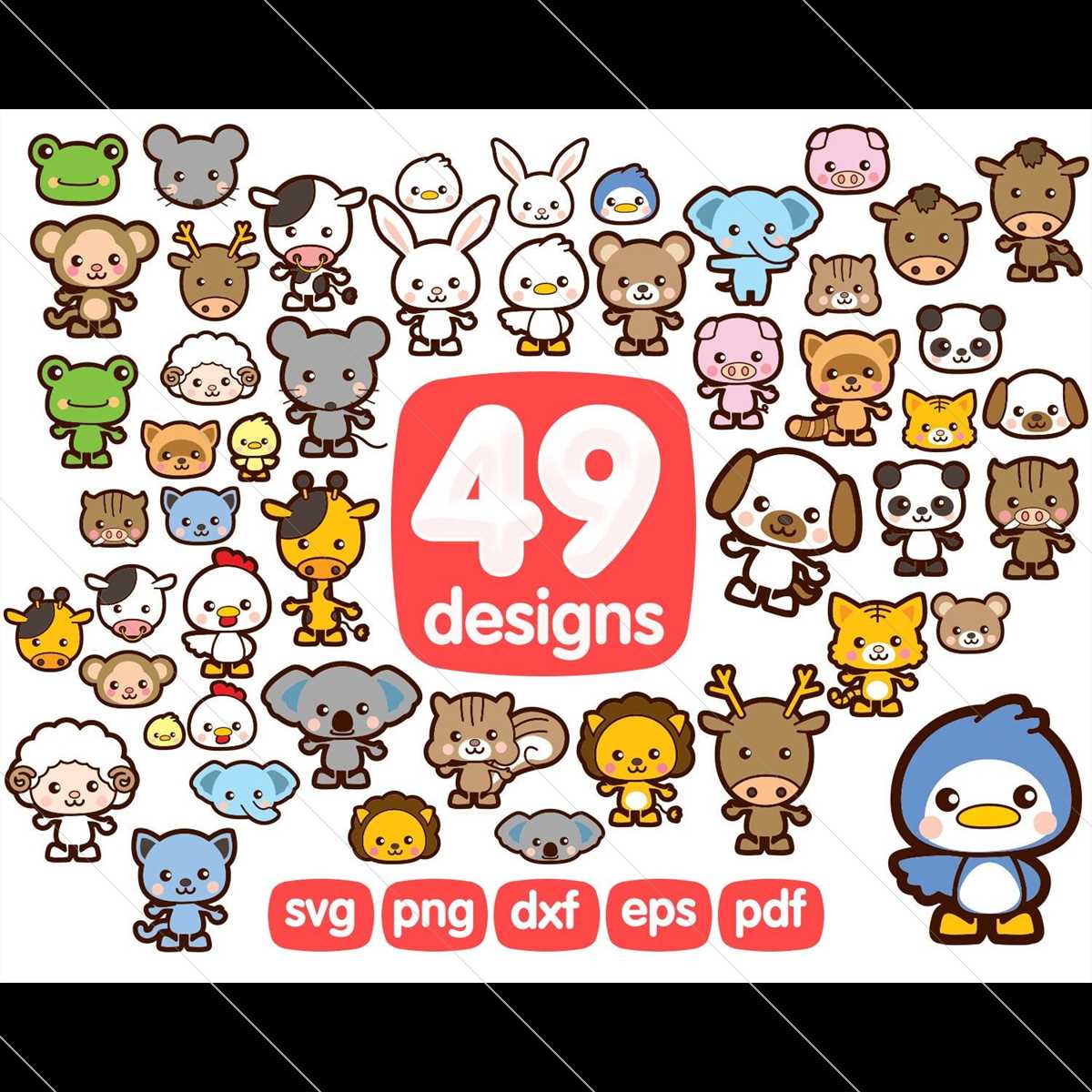 CUTE ANIMALS CLIPART, animals clipart, baby animals clipart, | Inspire ...