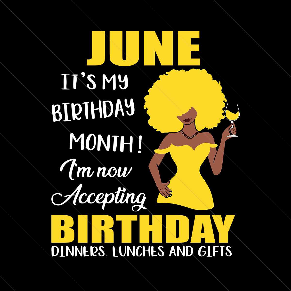 June Is My Birthday Month Svg, Birthday Svg, June Birthday S | Inspire ...