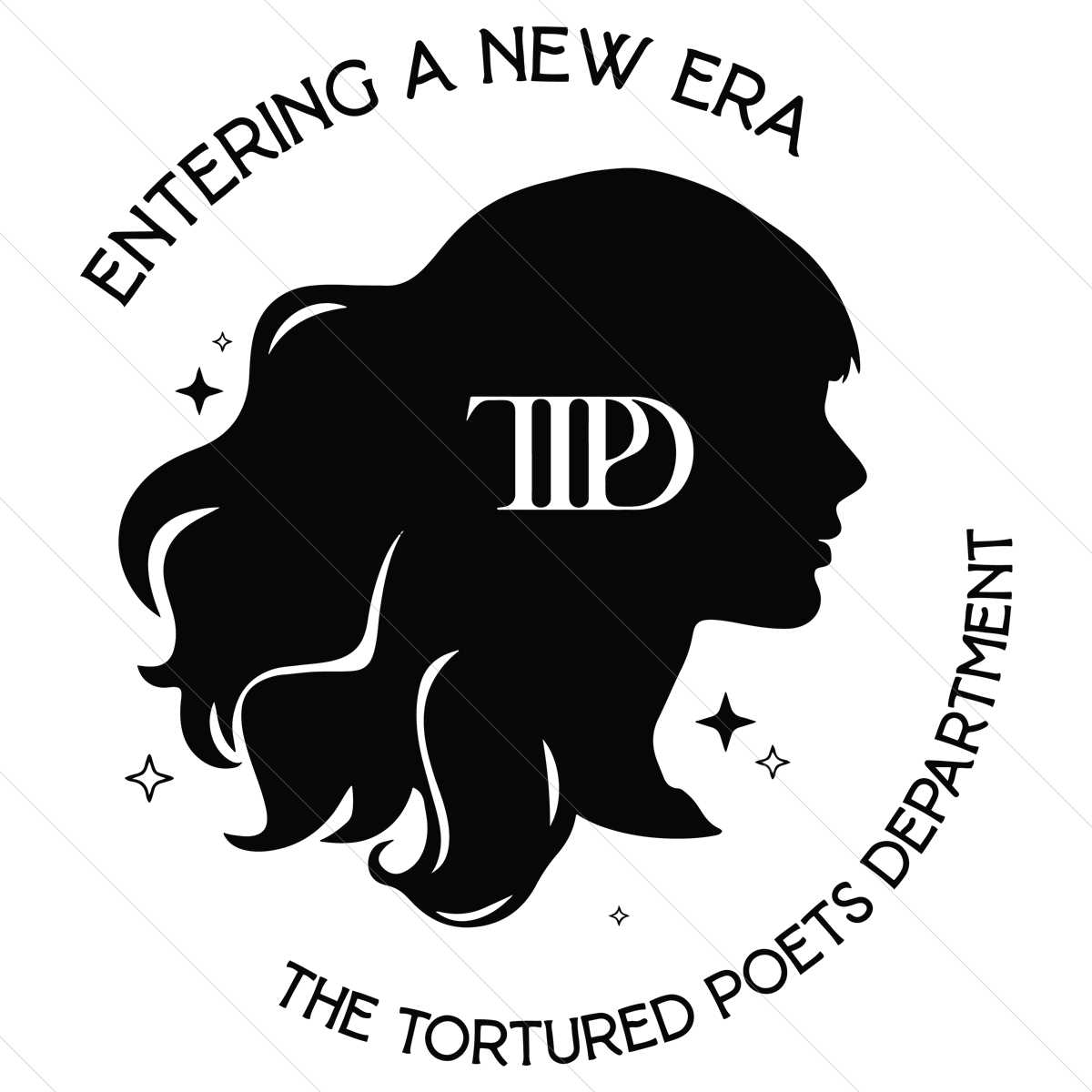 Entering A New Era Tortured Poets Department SVG File Design - Inspire ...