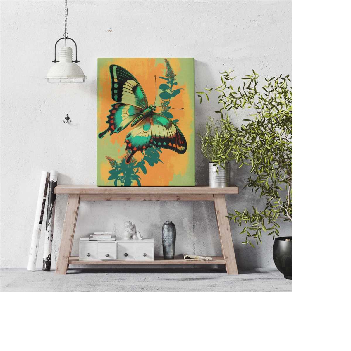Butterfly Poster Printable | Spring Butterfly Art | Modern C | Inspire ...
