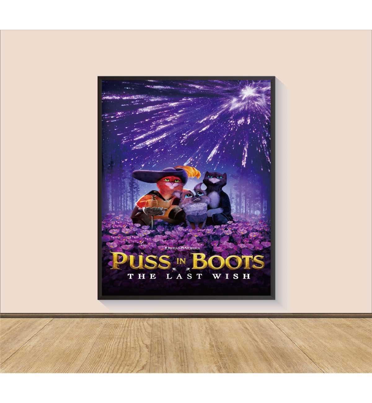 Puss in Boots The Last Wish Movie Poster | Inspire Uplift