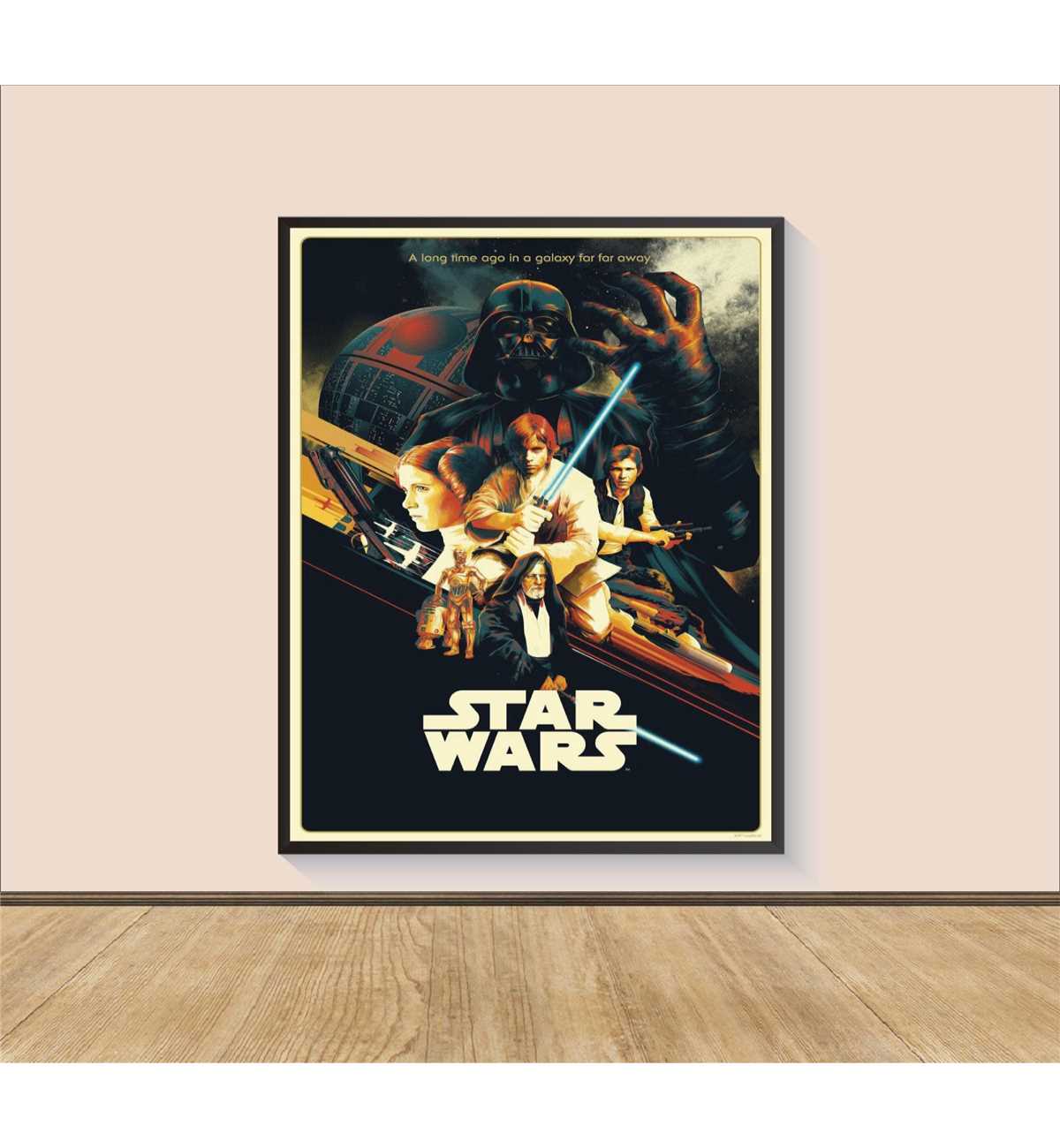Star Wars New Hope Episode IV Movie Poster | Inspire Uplift