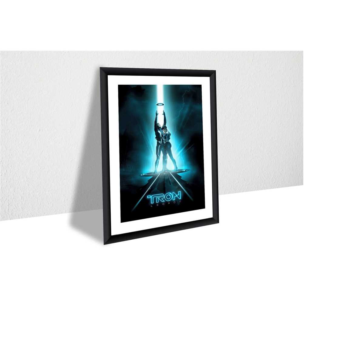 Tron Legacy - Wall Art Movie Poster- No.1 - 2010 Canvas Post | Inspire ...
