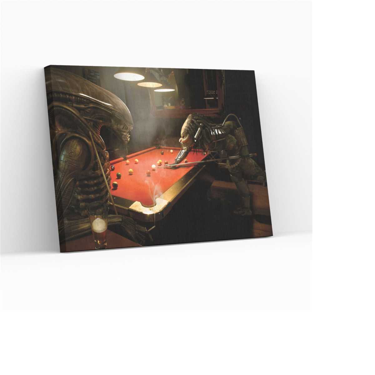 Alien vs Predator Playing Pool Special Design Home Decor Rea | Inspire ...