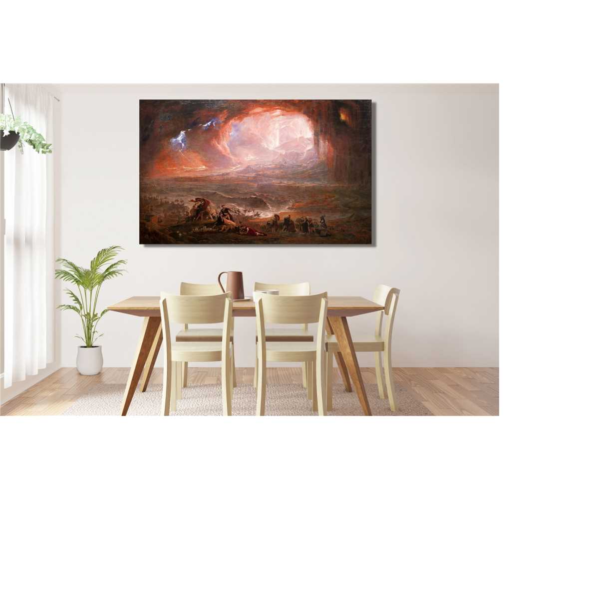 John Martin, Classic art , John Martin Canvas Wall Art John | Inspire ...