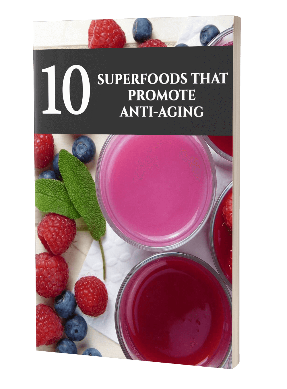 10 Superfoods That Promote Anti Aging book | Inspire Uplift