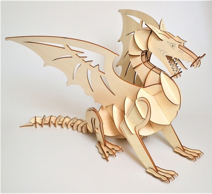 Dragon - laser cut file, Vector download file CDR - Inspire Uplift