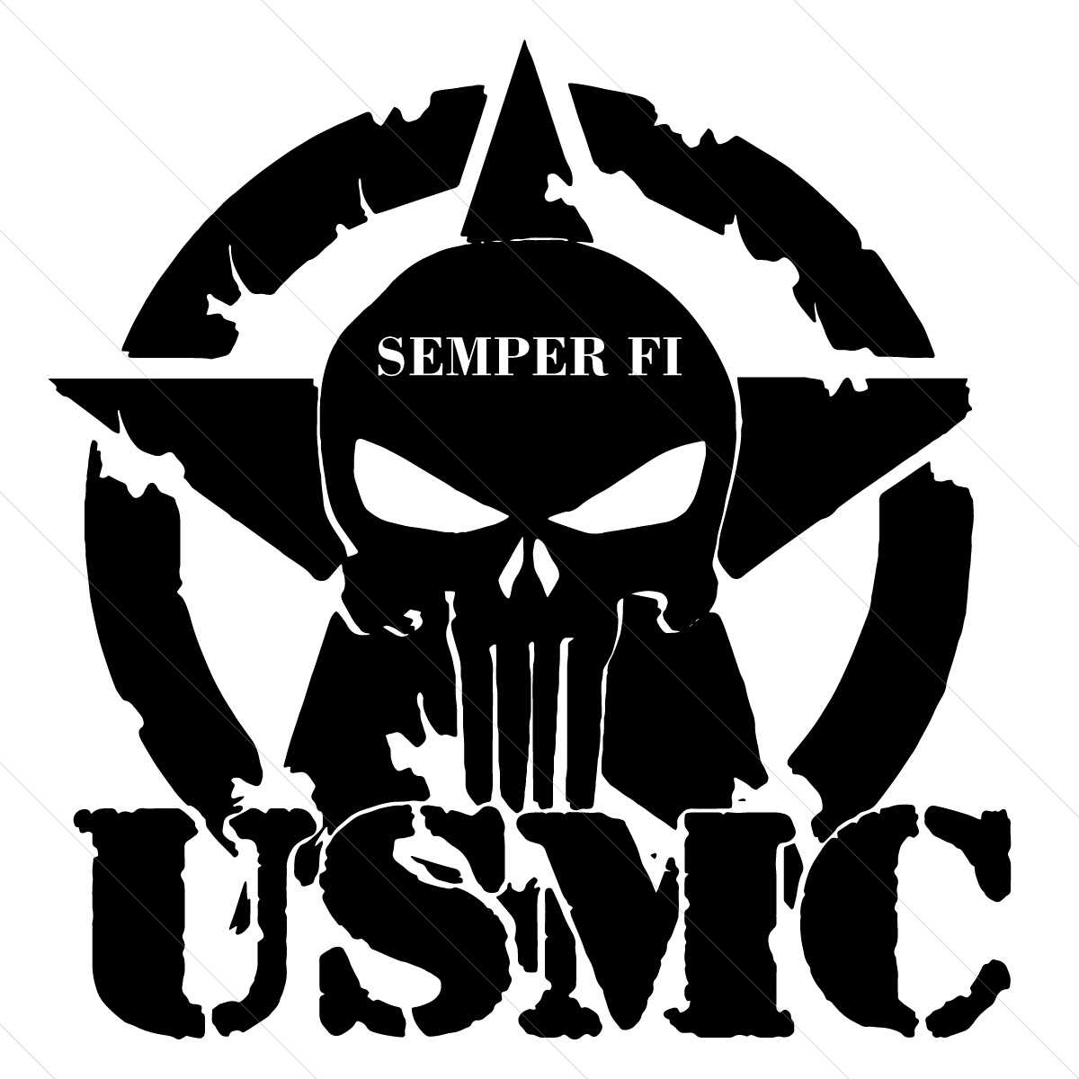 USMC Semper Fi Skull Svg, Trending Svg, Semper Fi Skull Svg, | Inspire ...