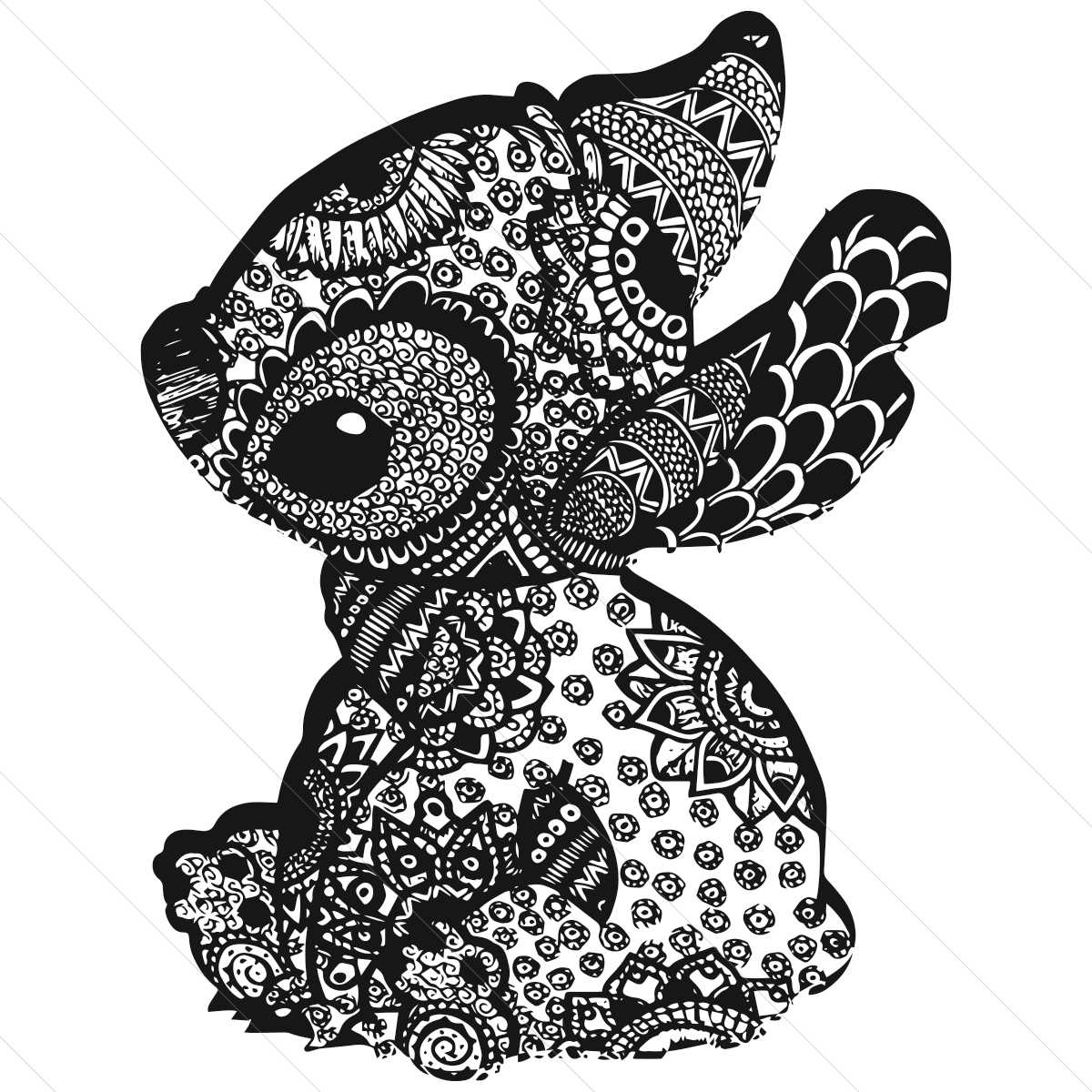 Mandala Stitch Svg, Trending Svg, Stitch Svg, Stitch Mandala | Inspire ...