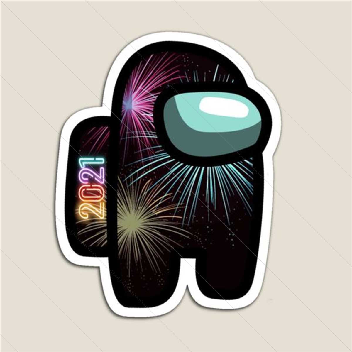 Among Us Happy New Year Png, Trending Png, Among Us Png, Amo | Inspire ...
