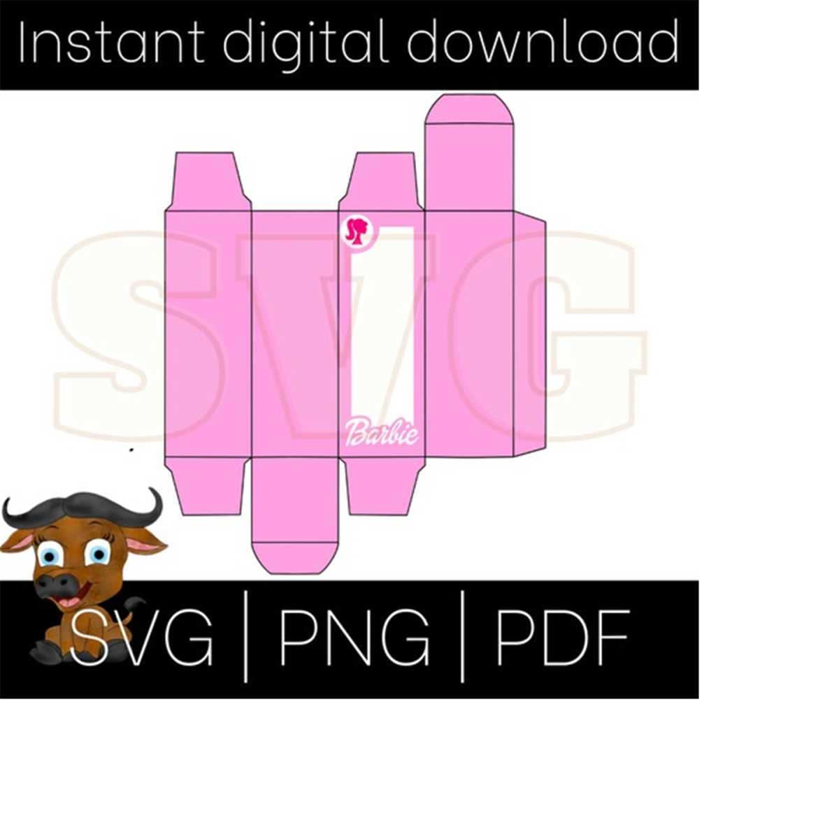 Barbie box svg. Print and cut Barbie box png. Elf on the she | Inspire ...