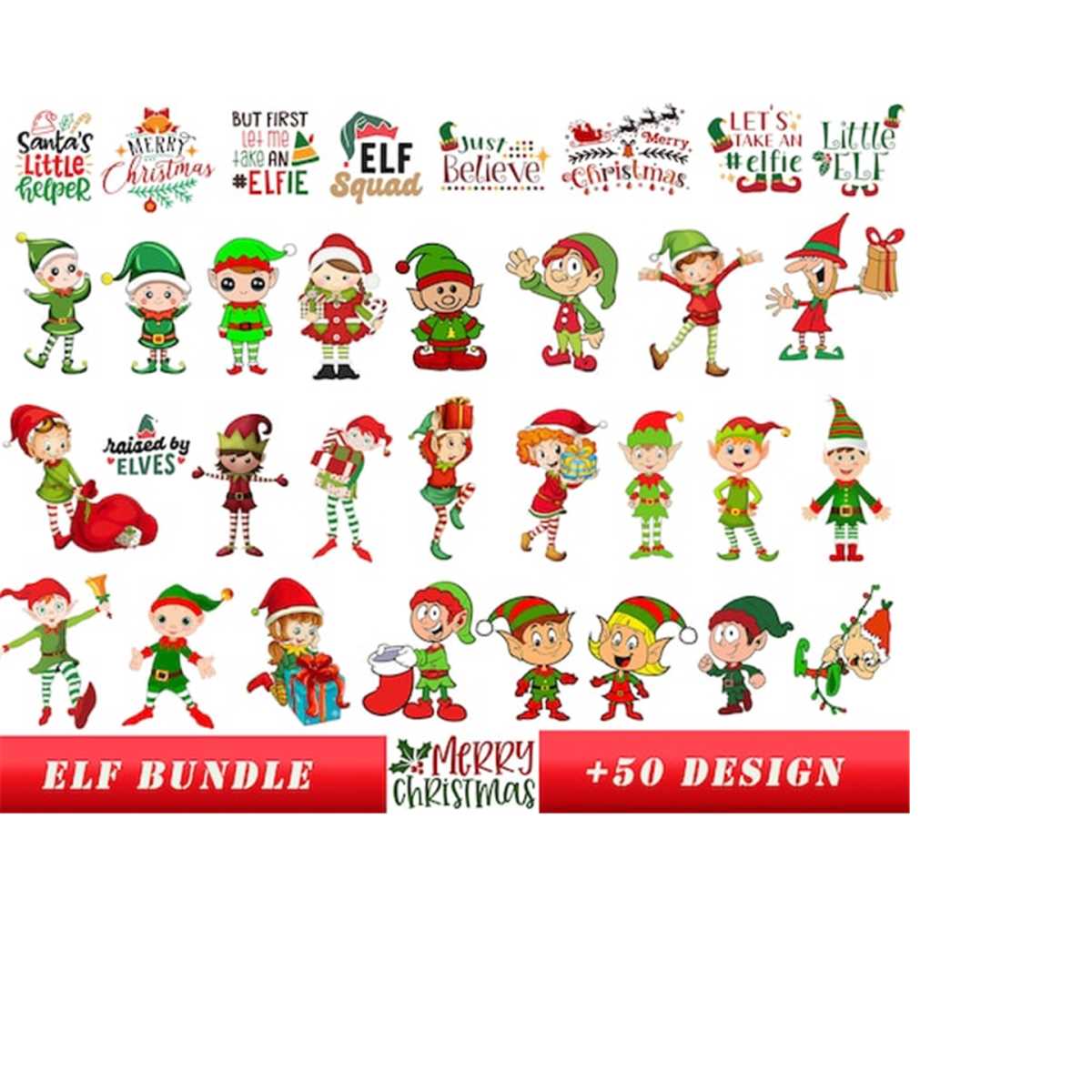 Christmas Elf SVG, Elf svg, Elf Clipart, Christmas svg, Chri - Inspire ...