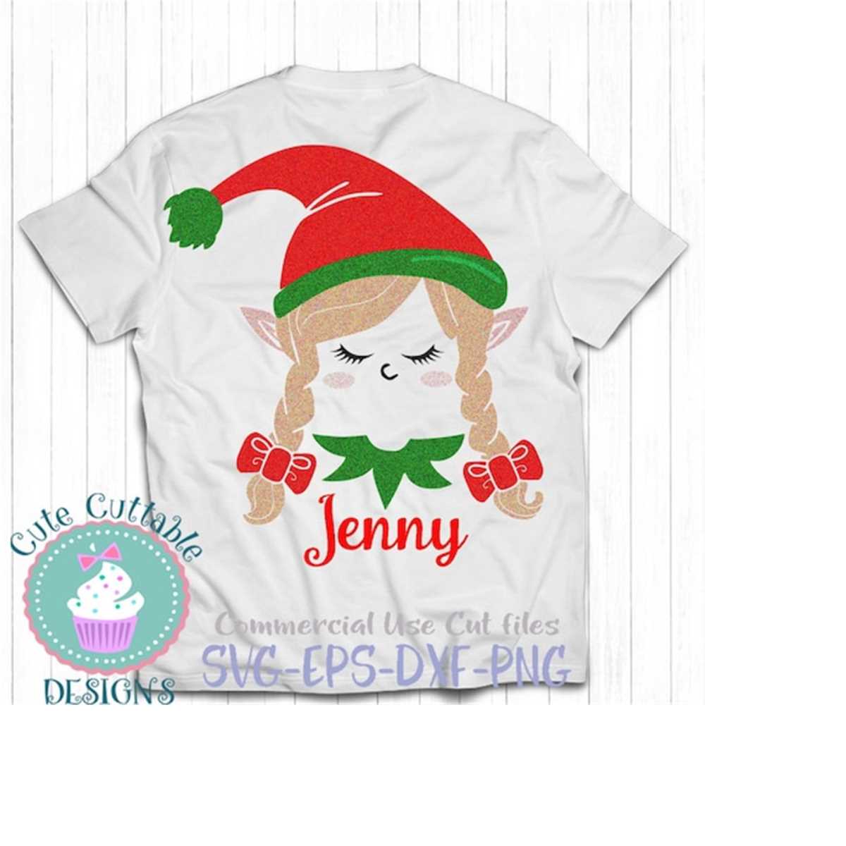 Christmas svg, Girl Elf svg, elf svg, elves svg, girls Chris - Inspire ...