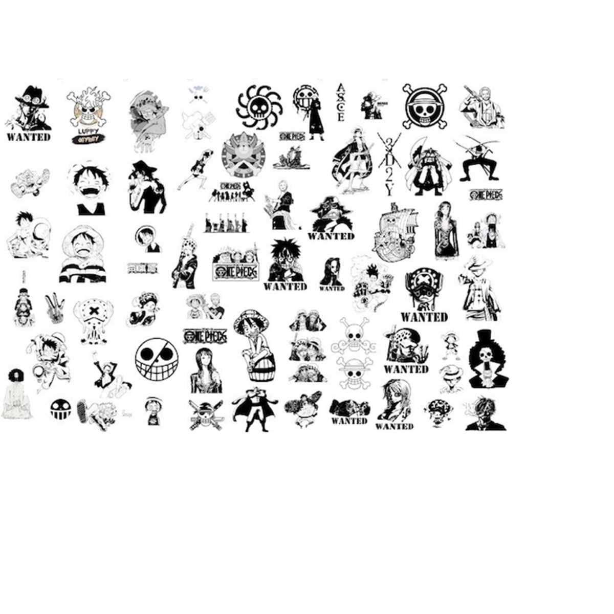 One Piece svg, PNG Japanese svg clipart cut file, Digital Do | Inspire ...