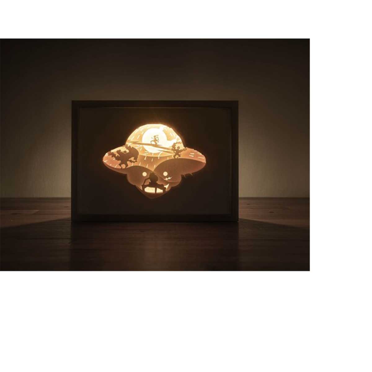 One Piece - Luffy Shadow Box SVG Template, Gear 2, Gear 4, G - Inspire ...