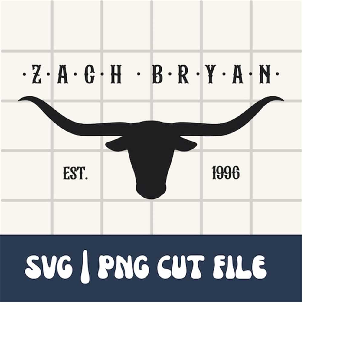 Zach Bryan SVG | Country Music PNG | Country Music SVG | Cri | Inspire ...