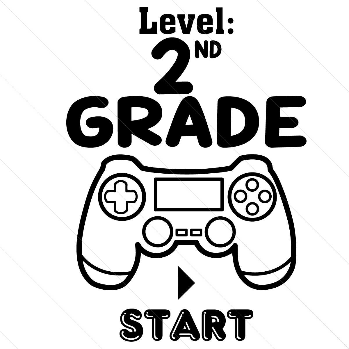 Level 2nd Grade Start Svg | Inspire Uplift