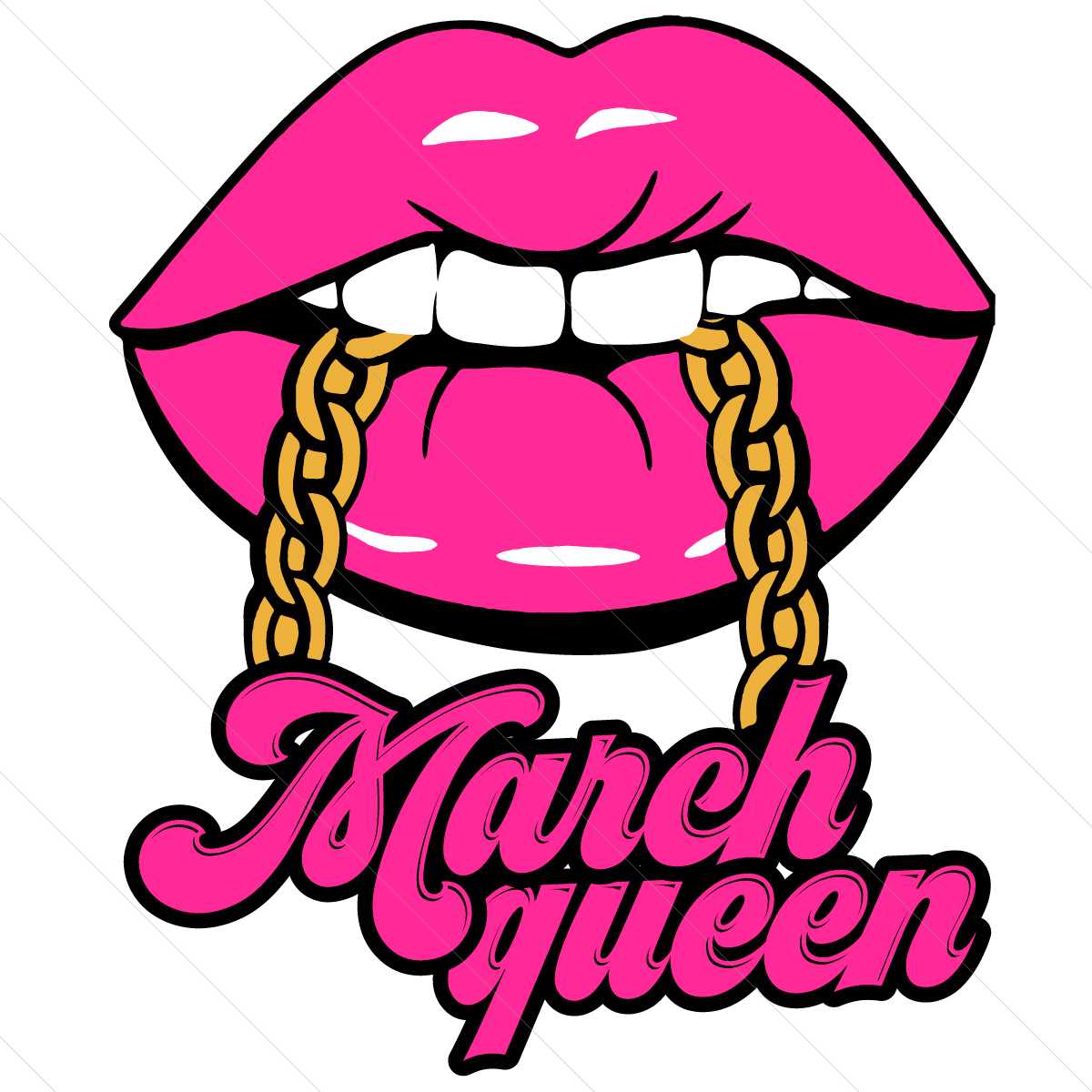 March Queen Svg, Birthday Svg, Birthday Queen Svg, Born In M | Inspire ...