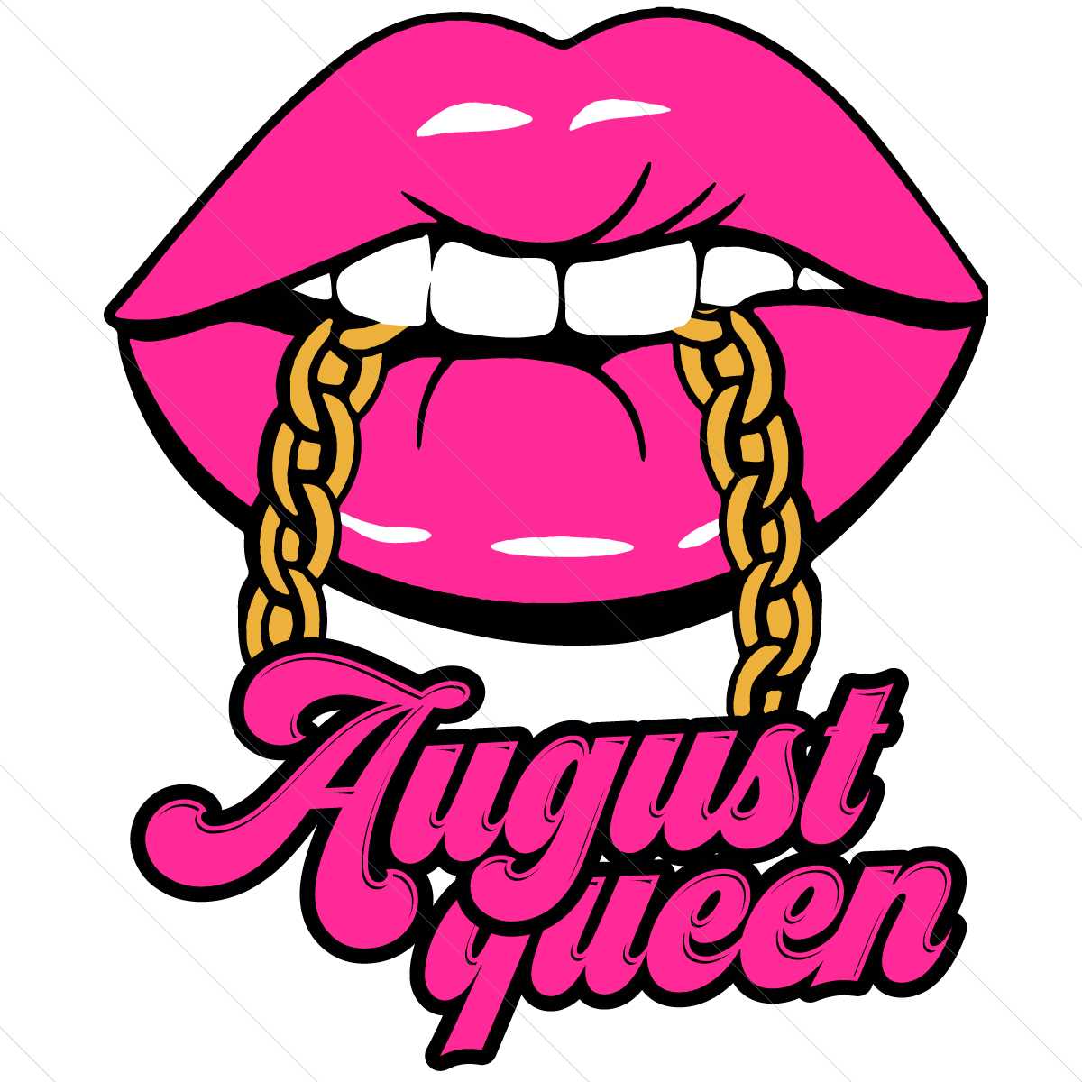August Queen Svg, Birthday Svg, Birthday Queen Svg, Born In - Inspire ...