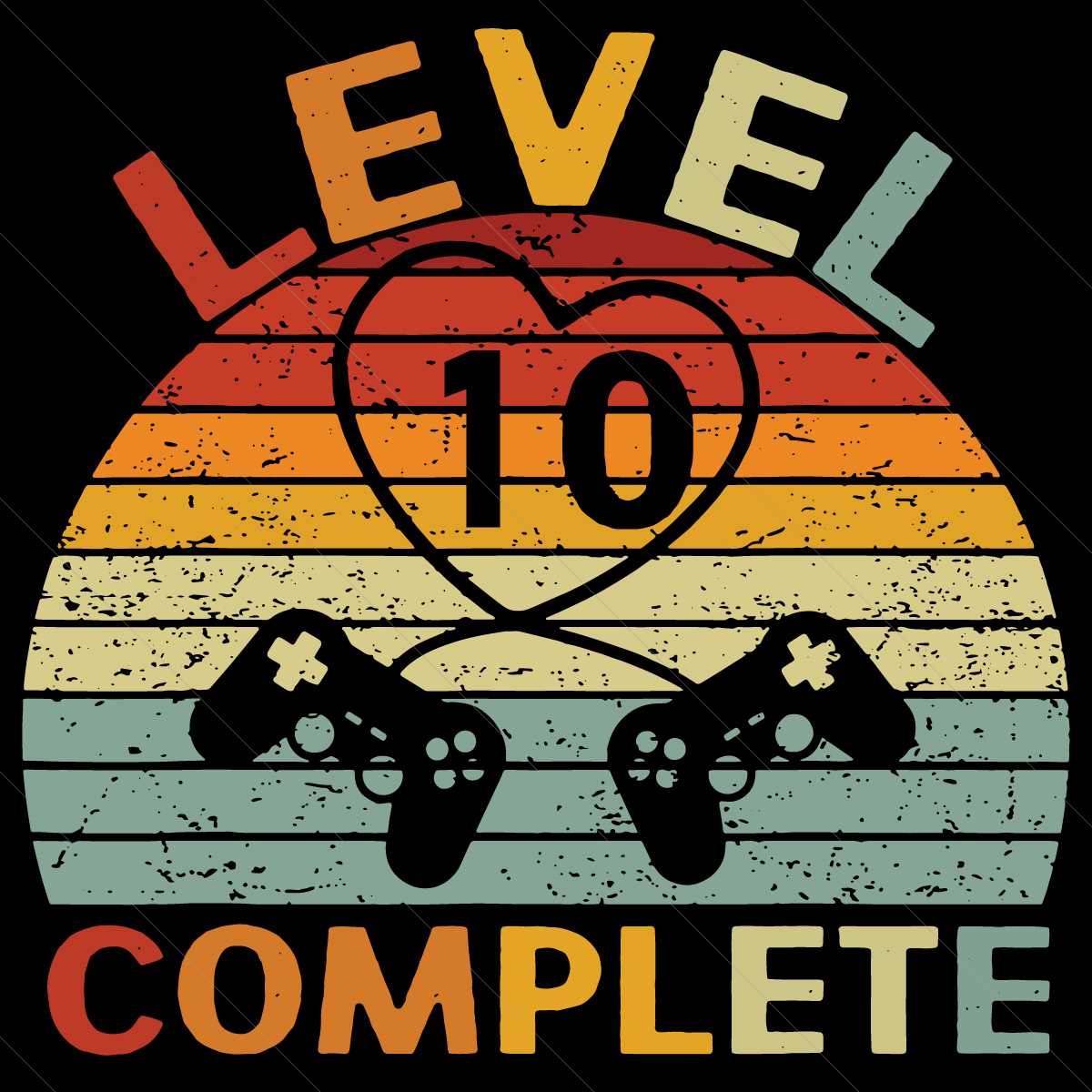 Level 10 Complete Svg - Inspire Uplift