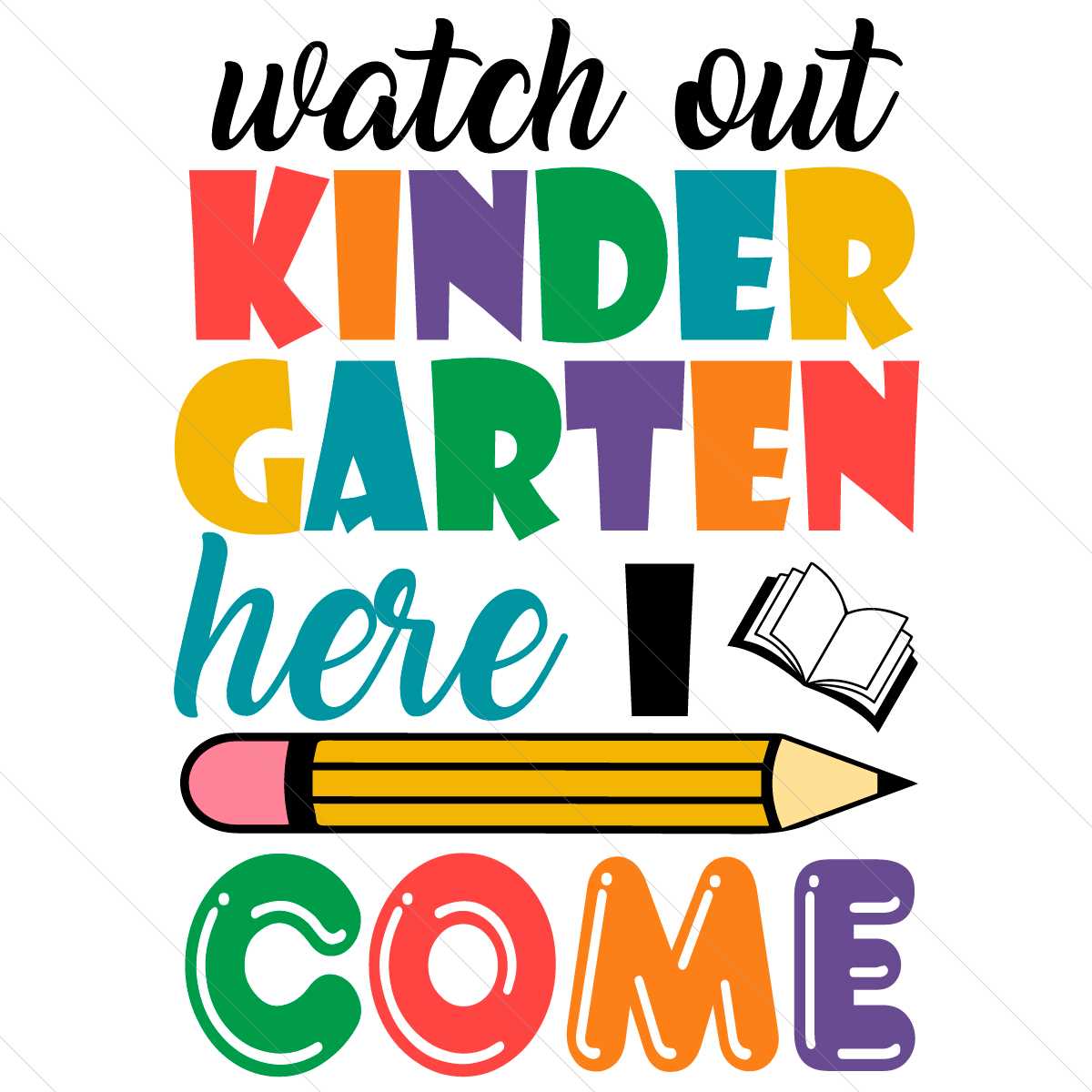 Here I Come Svg | Inspire Uplift