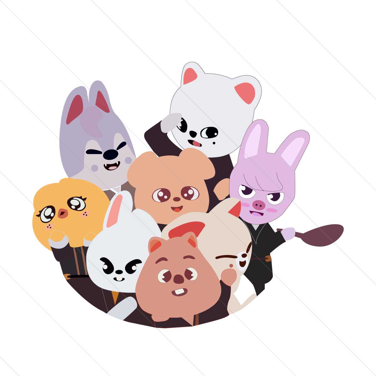 Stray Kids Skzoo Clipart Png | Inspire Uplift