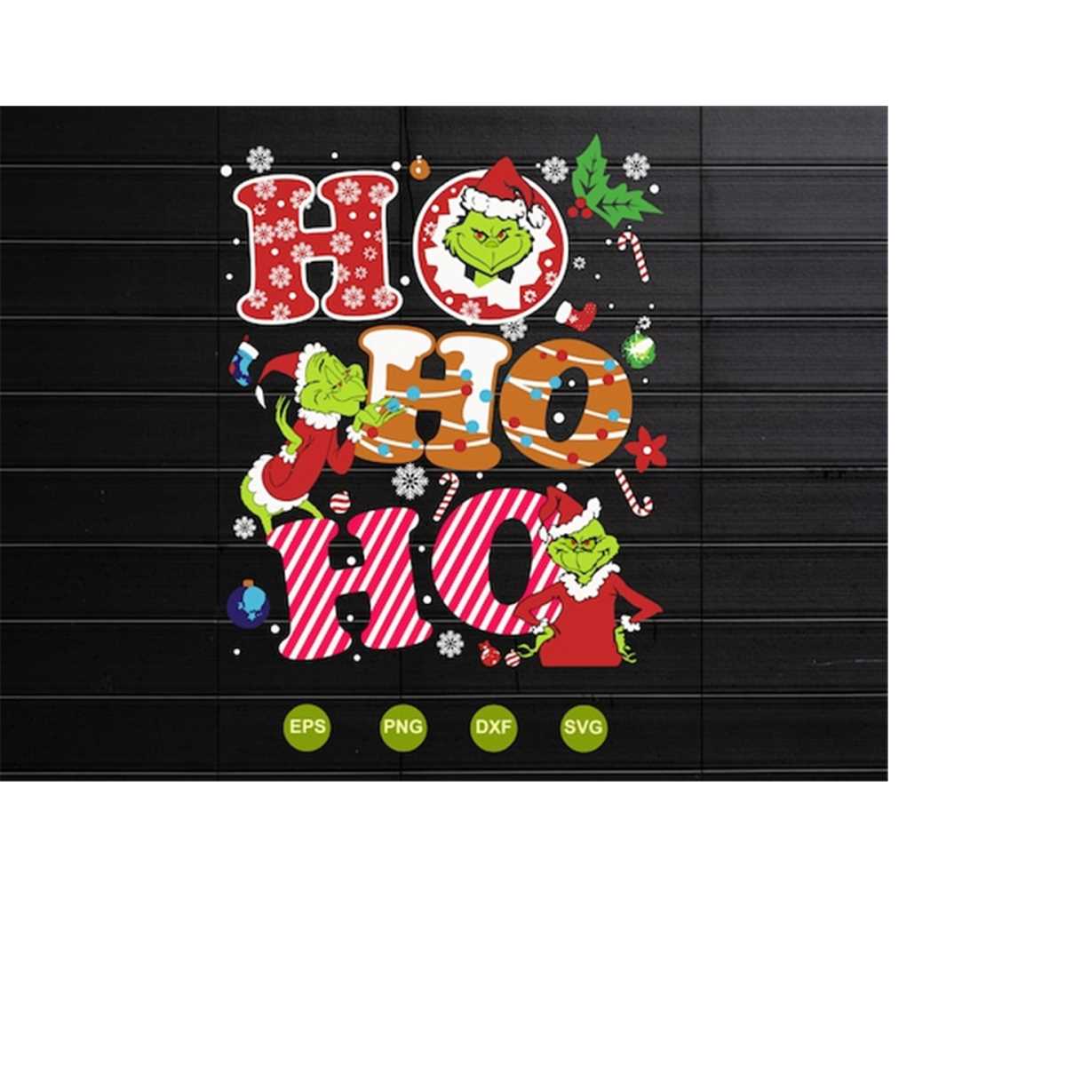 Merry Grinchmas HoHoHo svg,The Grinch svg, Christmas svg,HoH - Inspire ...