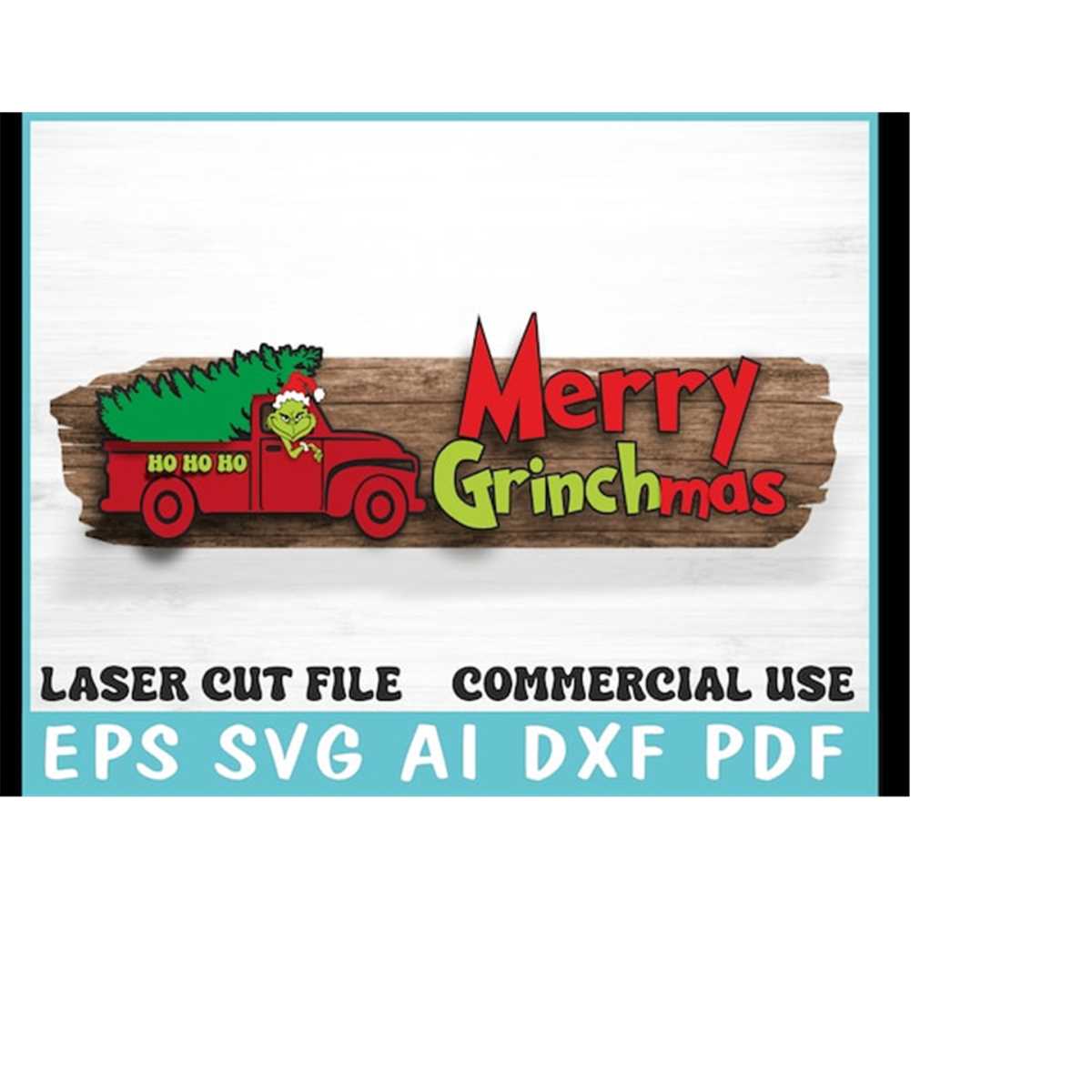 Grinch Face Laser Cut File, Cricut, Christmas Svg, Merry Gri | Inspire ...