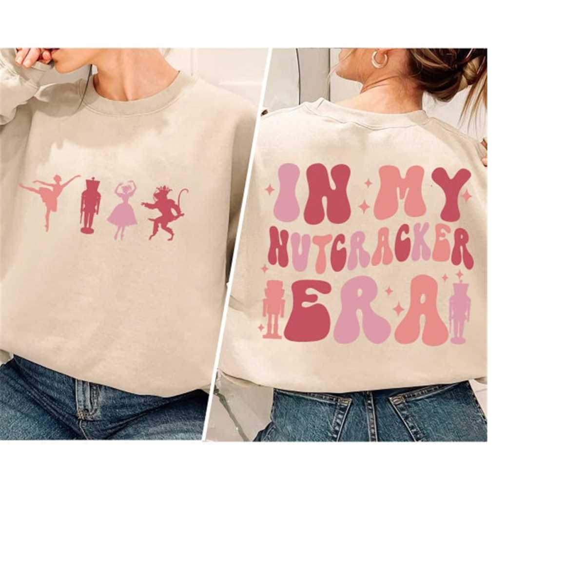 Nutcracker Christmas PNG, In My Nutcracker Era PNG, Pink Chr - Inspire ...