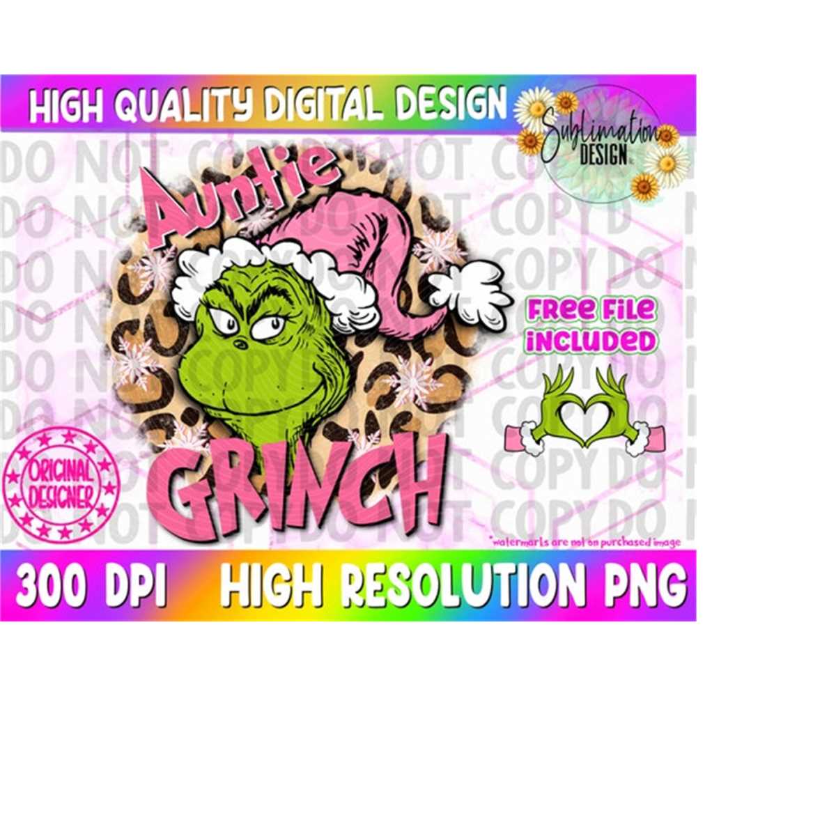 Auntie Grinch| Mama Grinch png| The Grinch Png| Grinch Png| - Inspire ...