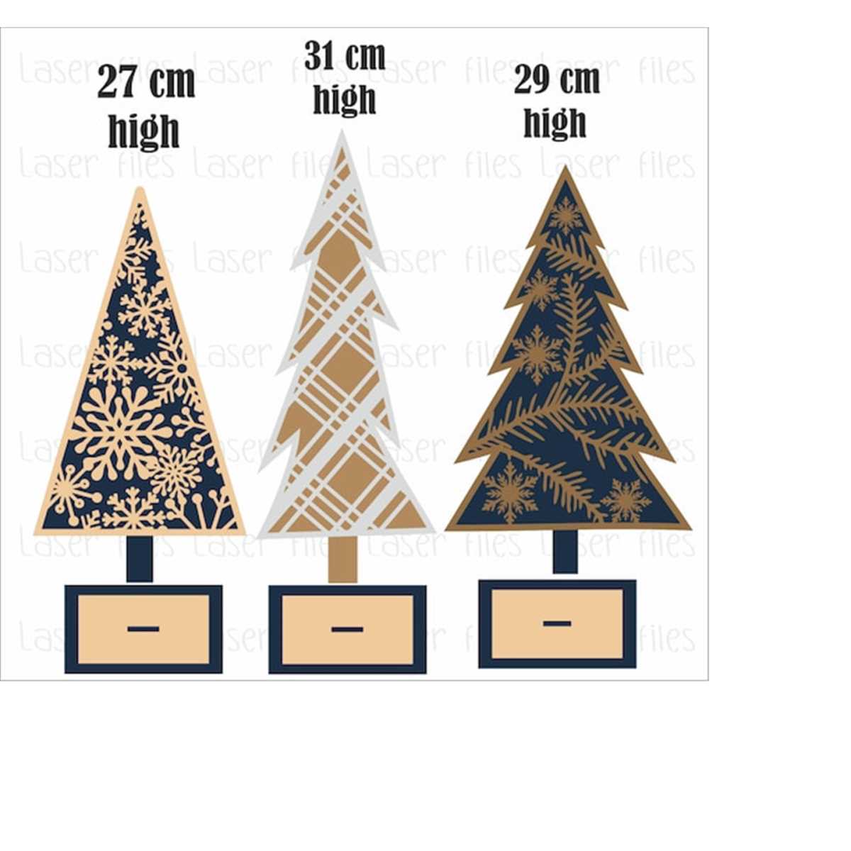 Standing Christmas Tree Laser Cut File,Christmas Tree Laser | Inspire ...