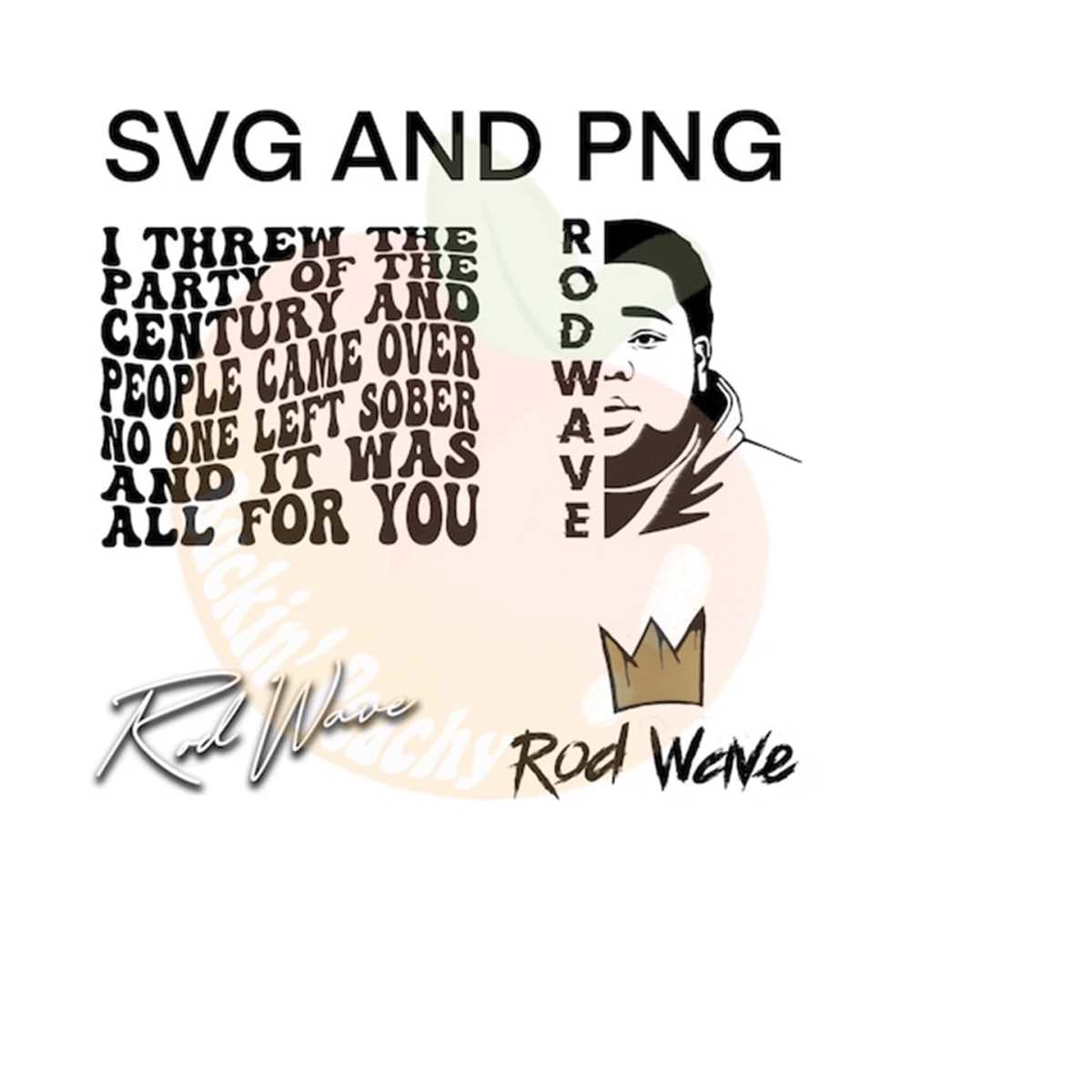 Rod Wave Nostalgia, 4 PNG, 4 SVG, Cricut, 2023, 8 files, Bun - Inspire ...