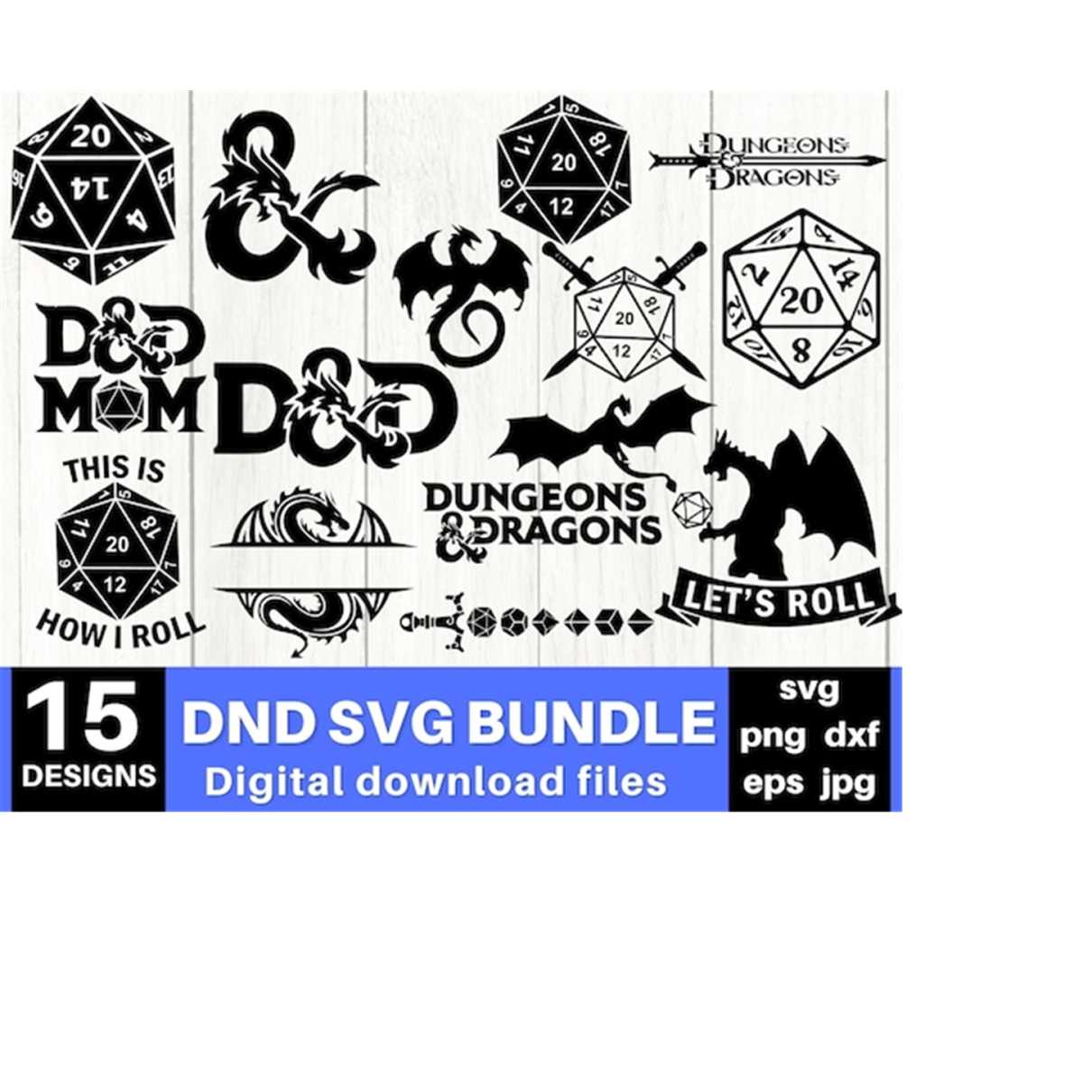 Dnd Svg, Dnd Dxf, Dnd Mug, Dnd Png, Dnd Cut Files, Dnd Clipa - Inspire ...