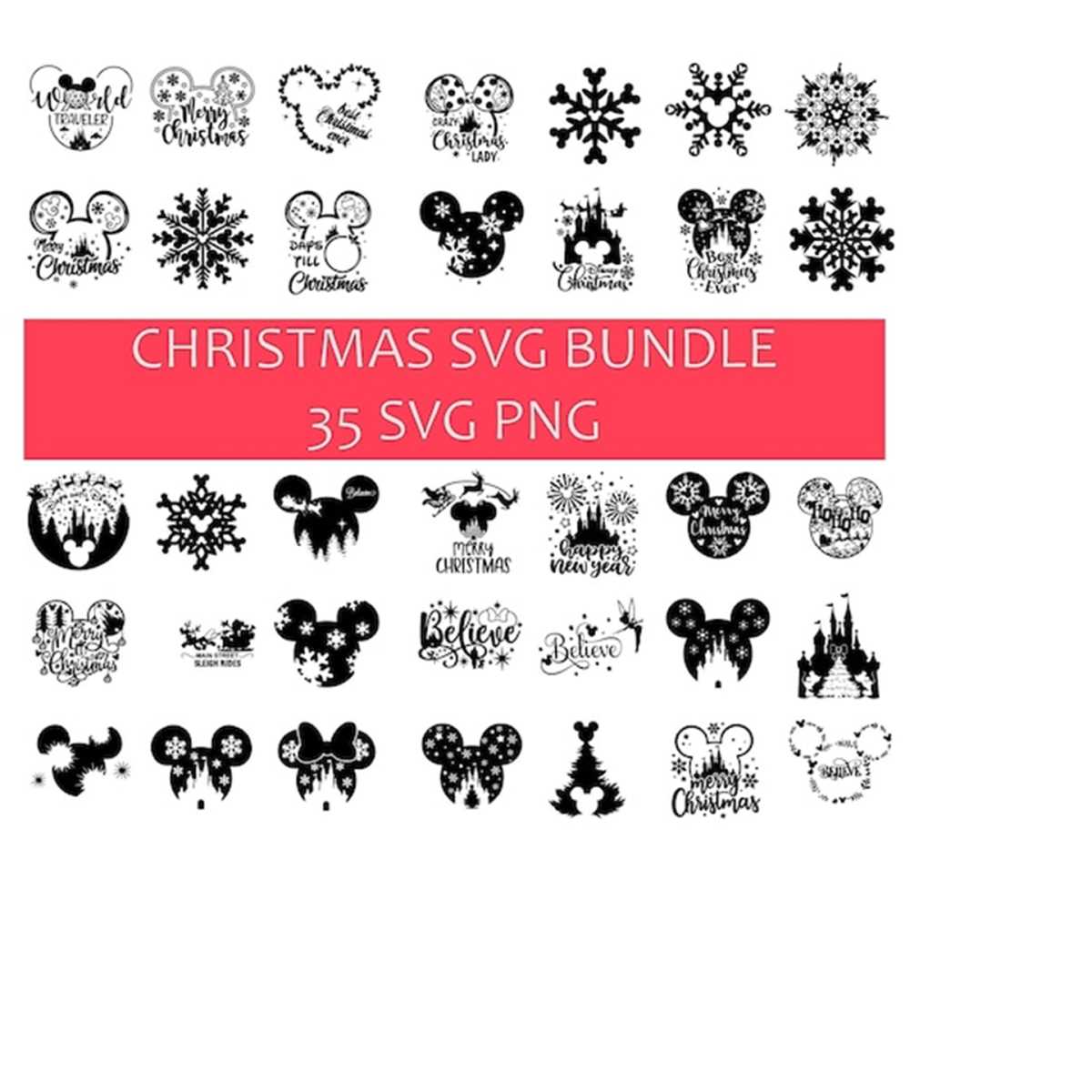 Christmas svg Bundle, Cricut svg, Cut Files, Clipart, Png, S - Inspire ...